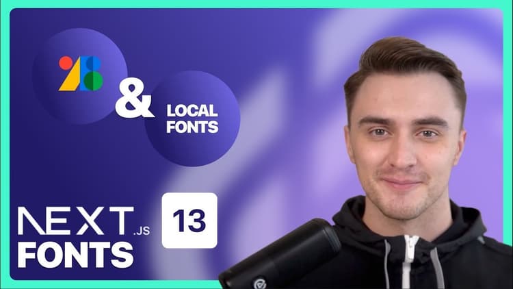 How to Add Fonts in Next.js 13 (Google, Local, Tailwind CSS)
