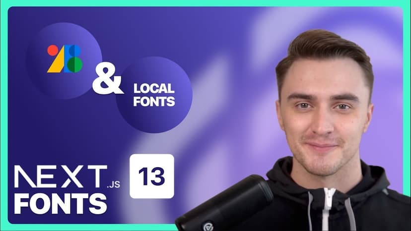 How to Add Fonts in Next.js 13 (Google, Local, Tailwind CSS)