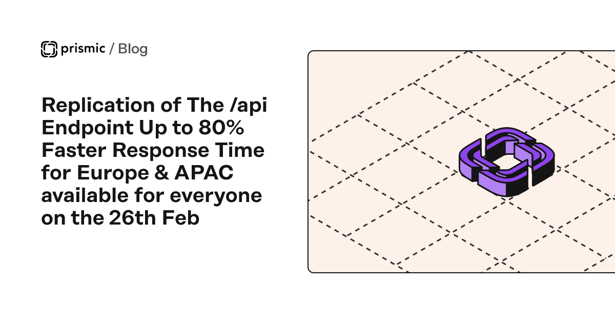 Replication of The /api Endpoint: Up to 80% Faster Response Time for ...