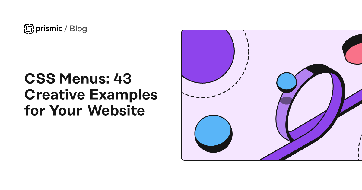 CSS Menus: 43 Creative Examples for Your Website