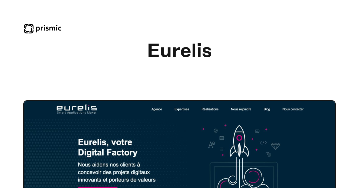 Eurelis - Hire a Prismic Partner
