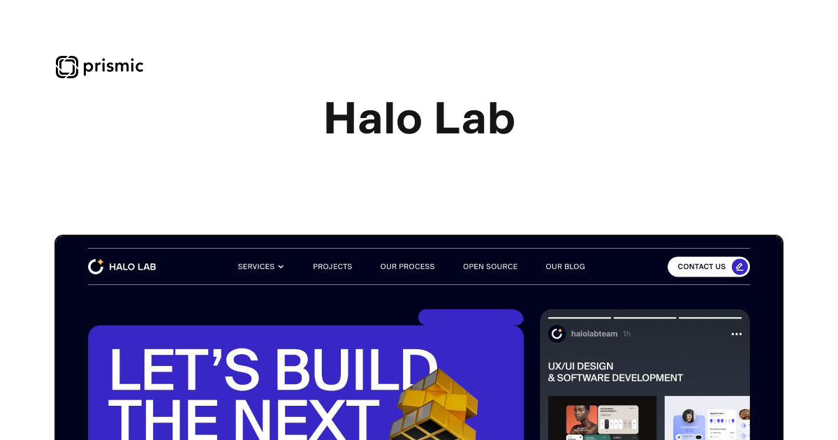 Halo Lab - Hire a Prismic Partner