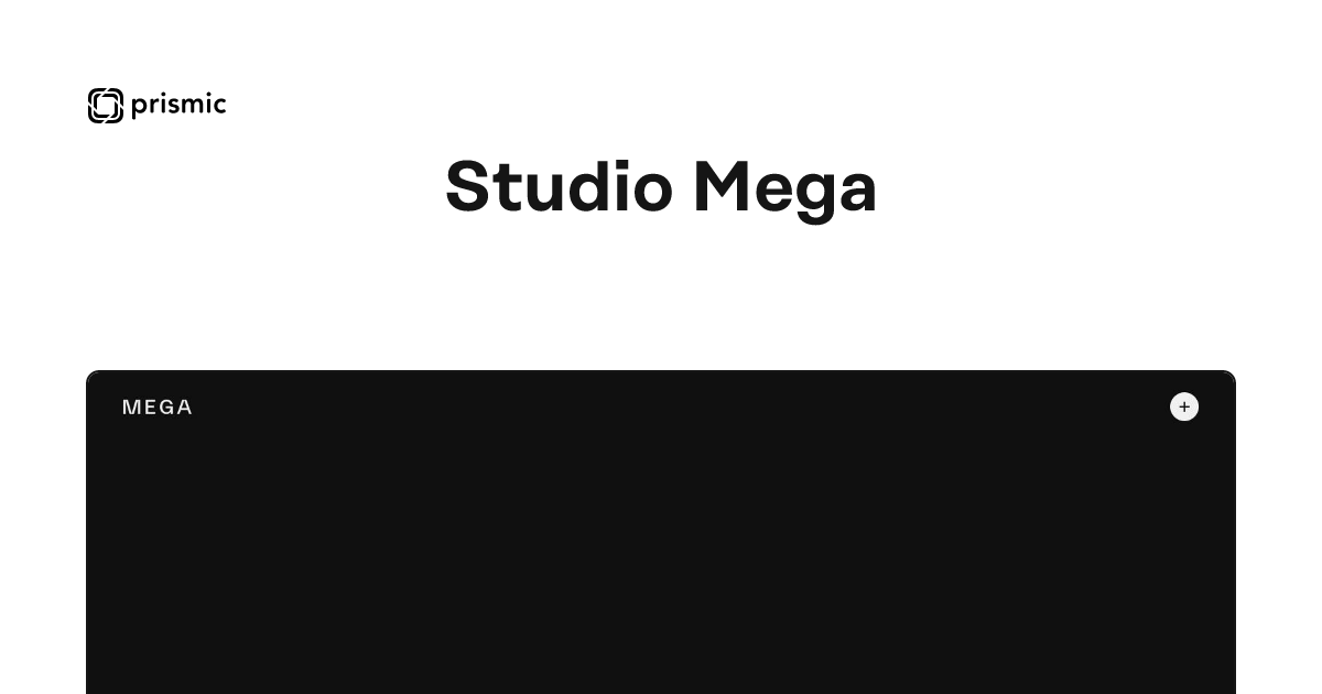 Studio Mega - Hire a Prismic Partner