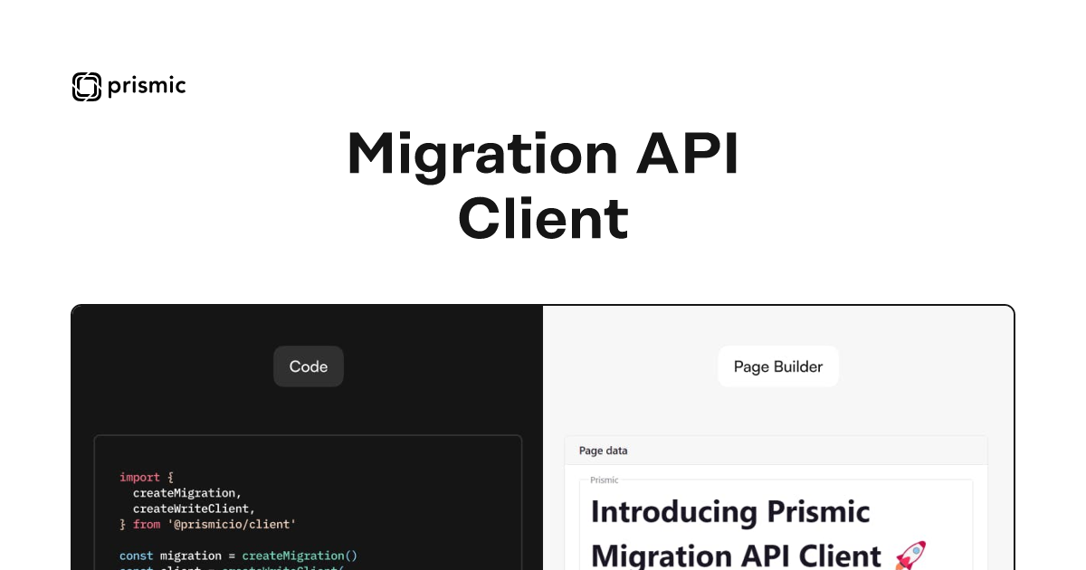 Migration API Client