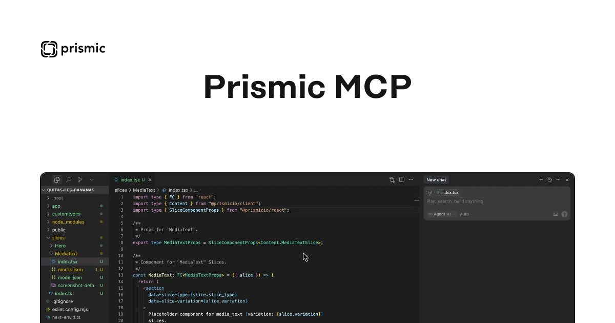 Prismic MCP: AI Slice Coding with Project Context